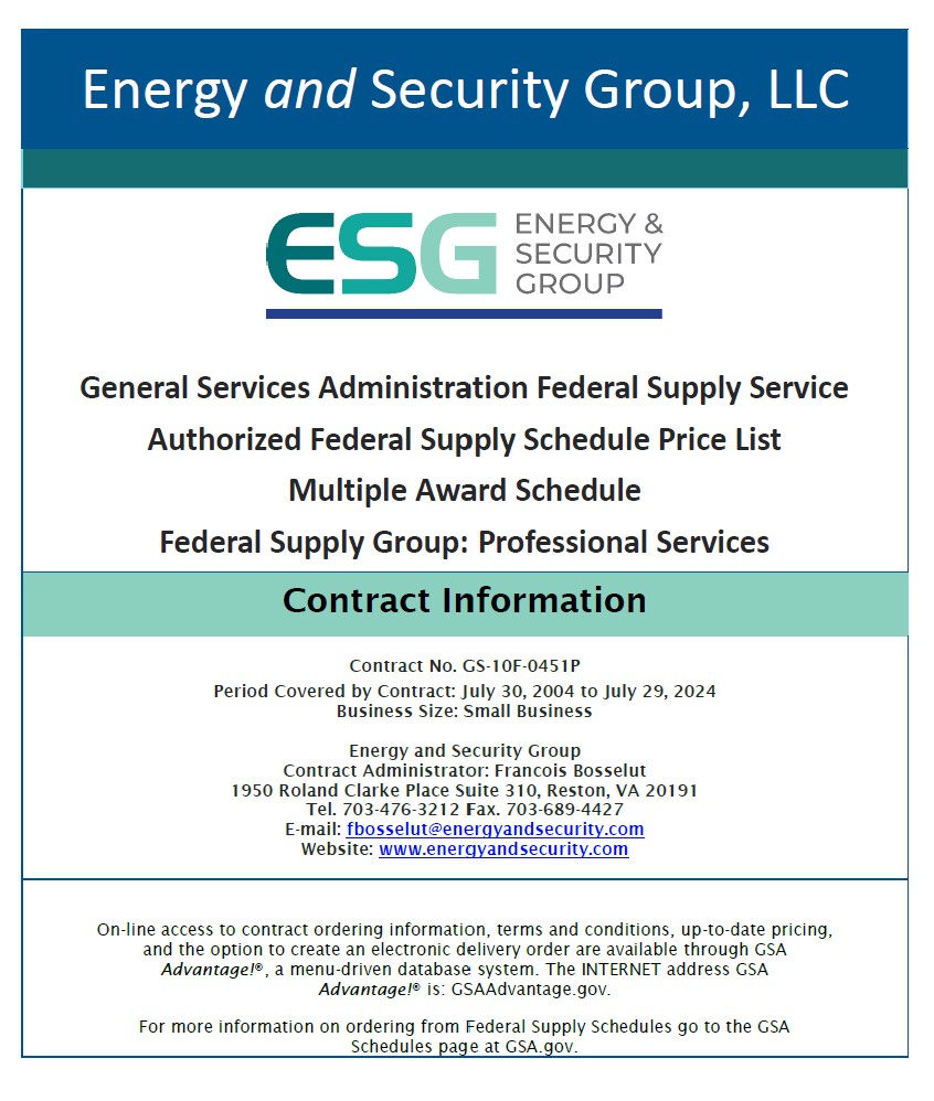 GSA – Energy & Security Group